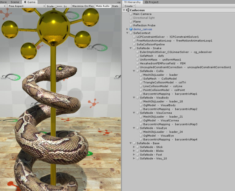 SofaUnity - Main principles - InfinyTech3D