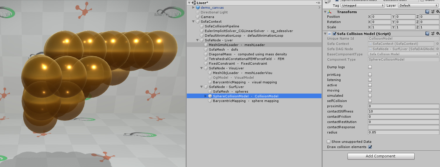 SofaUnity - Principles - Scene Graph Edition - InfinyTech3D
