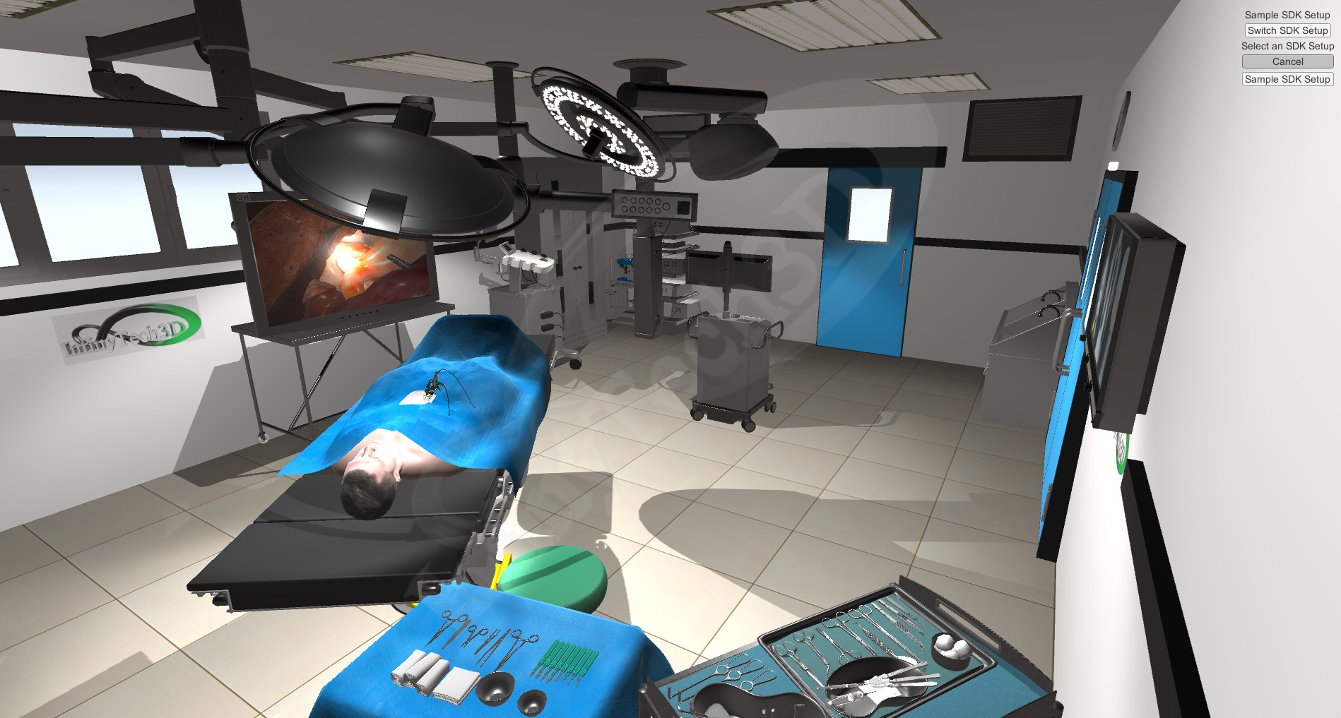 SofaUnity - DLC - VR Surgical Room - InfinyTech3D