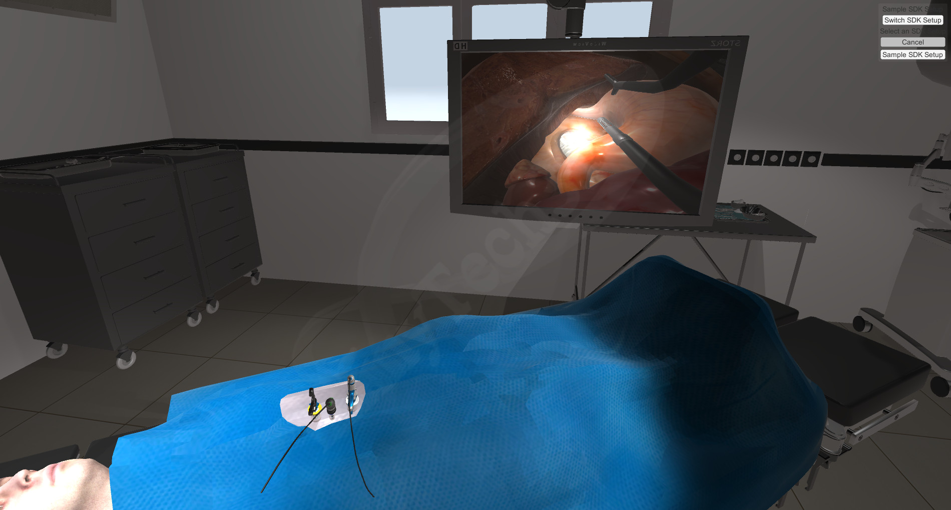 SofaUnity - DLC - VR Surgical Room - InfinyTech3D