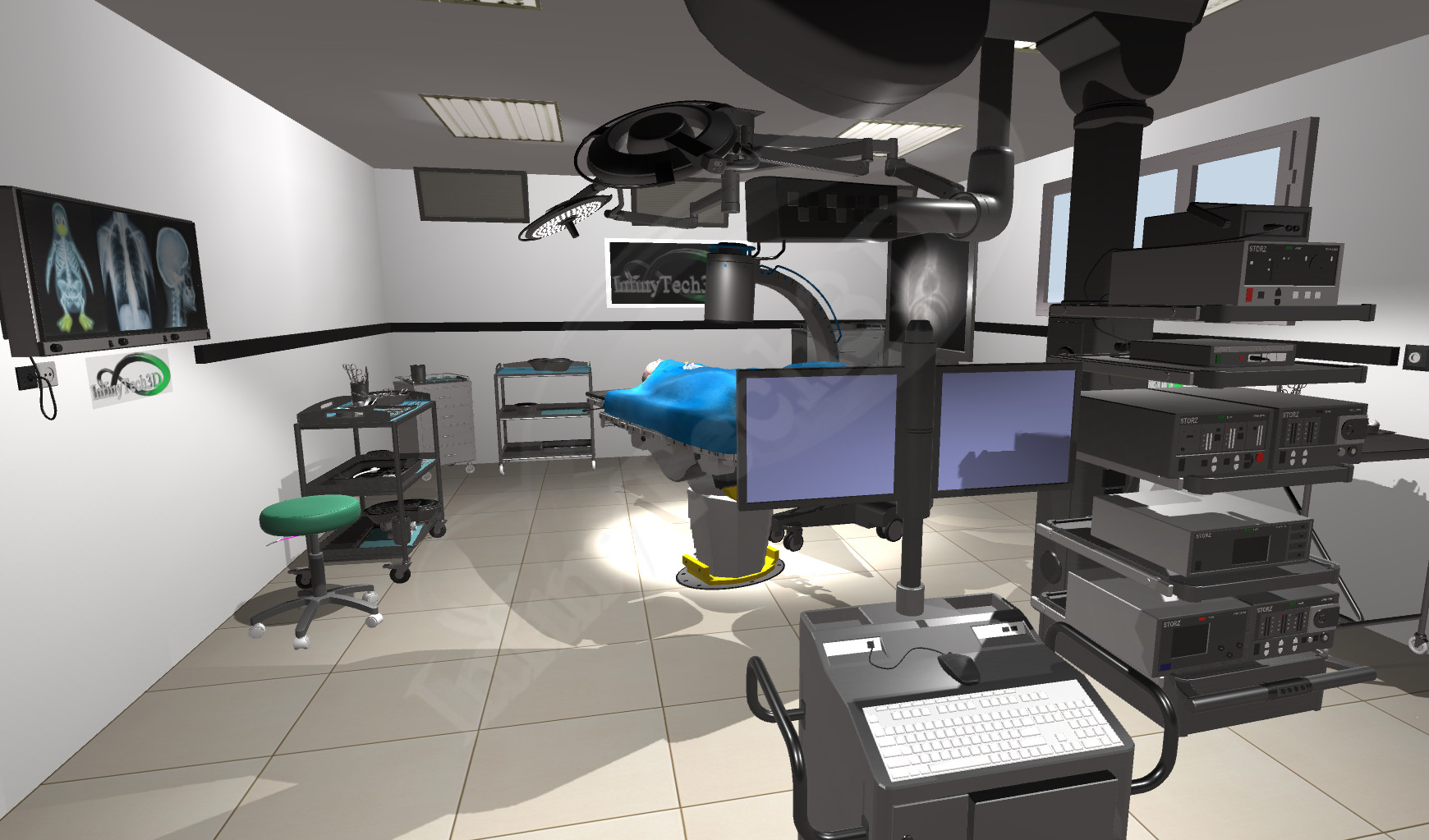 SofaUnity - DLC - VR Surgical Room - InfinyTech3D
