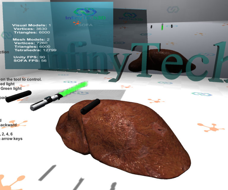 SofaUnity - Feature - Interactions - InfinyTech3D