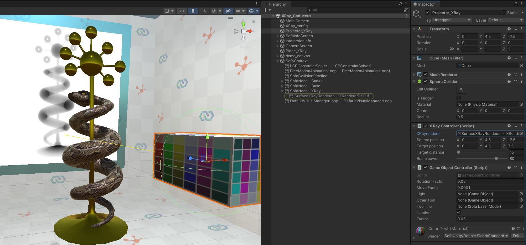 SofaUnity - Asset - Imaging Fluoroscopy - InfinyTech3D